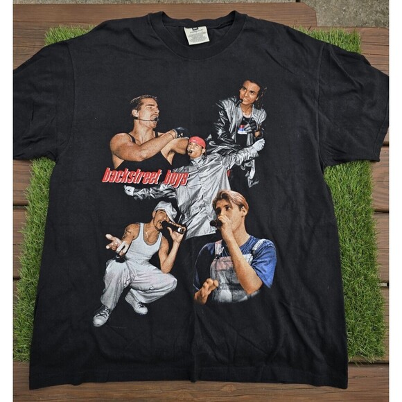 Winterland | Shirts | Vtg Backstreet Boys Back 998 Tour Black Tshirt ...